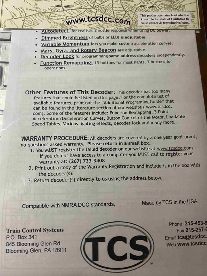 TCS N Scale Decoders for Atlas & Kato/Wire & KA-N1 KA | eBay