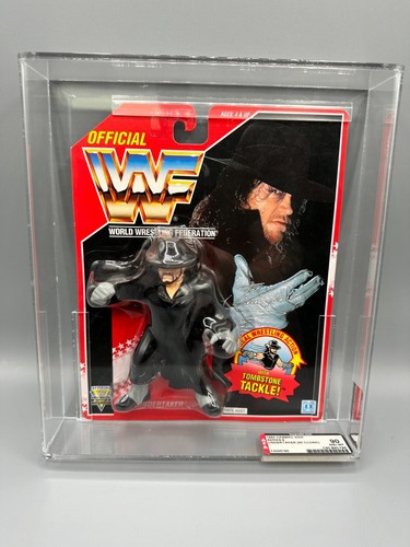 Undertaker Graded 90 AFA 1994 Hasbro GEM! Series 8 Red Card WWE WWF ...