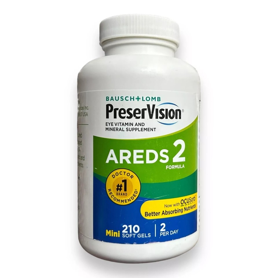 PreserVision AREDS 2 Formula, 210 Soft Gels exp 06/2025 688996652412 | eBay