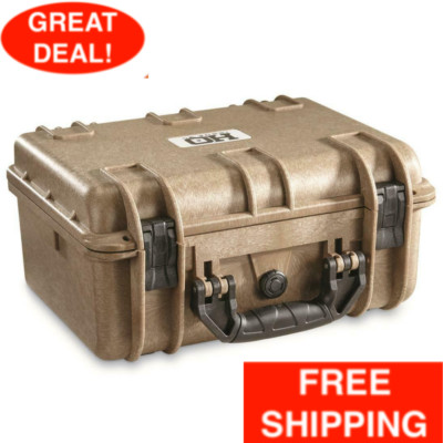 Lockable Handgun Carry Case Magazine Pistol Revolver Gun Waterproof ...