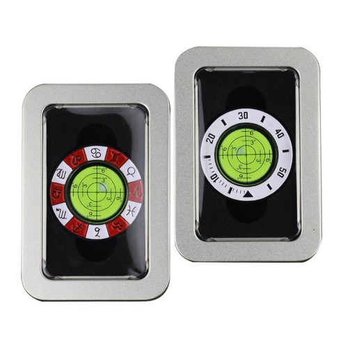 Magnetic Golf Ball Marker Spirit Level Ball Mark for | eBay