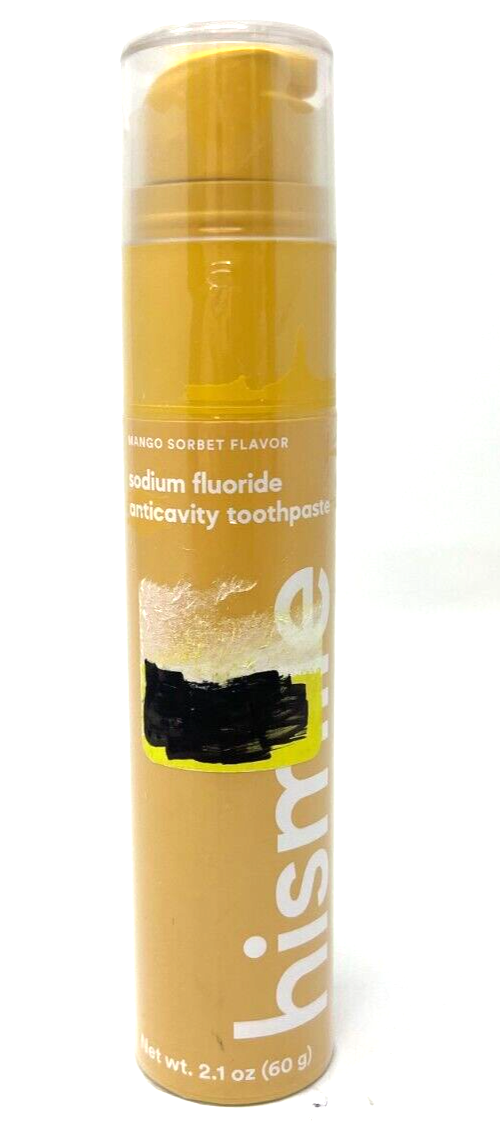 HiSmile Mango Sorbet sodium fluoride anticavity Toothpaste for sale ...