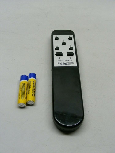 HDMI SWITCHER IR B4 Remote Control OEM With Fresh Batteries | eBay