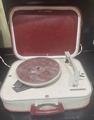 1960's Vintage Fidelity Portable Record Player Model: HF 31 Working ...