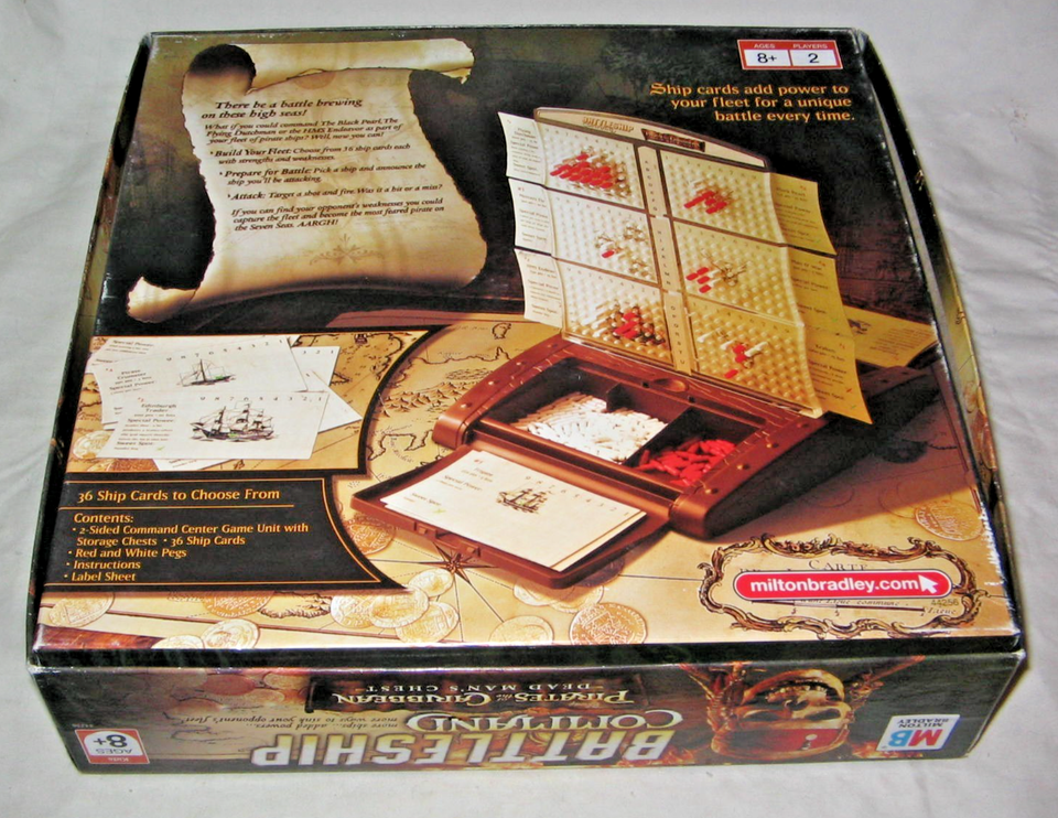 Battleship Command Board Game Pirates of the Caribbean Dead Man's Chest ...