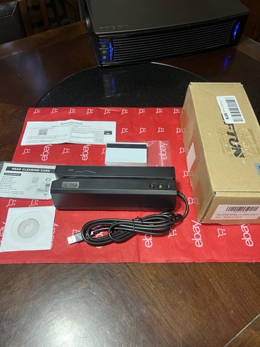 MSR606i Magnetic Card Writer/Reader/Encoder W/ 20 Blank Cards ...