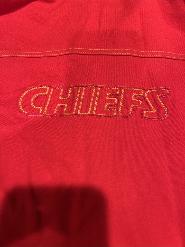 Kansas City Chiefs Women’s Sz XL Red Sweat Shirt Zip Up Jacket, Hoodie ...