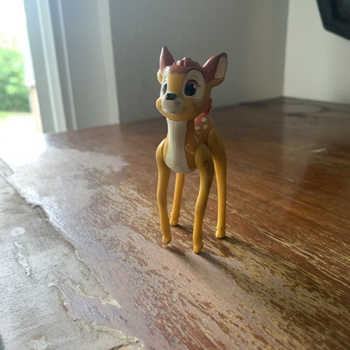 Disney Classic Bambi With Moveable Legs Deer Action Figure Collectible ...