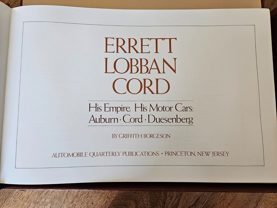 Errett Lobban Cord Signed and Numbered Mint Ships Free | eBay
