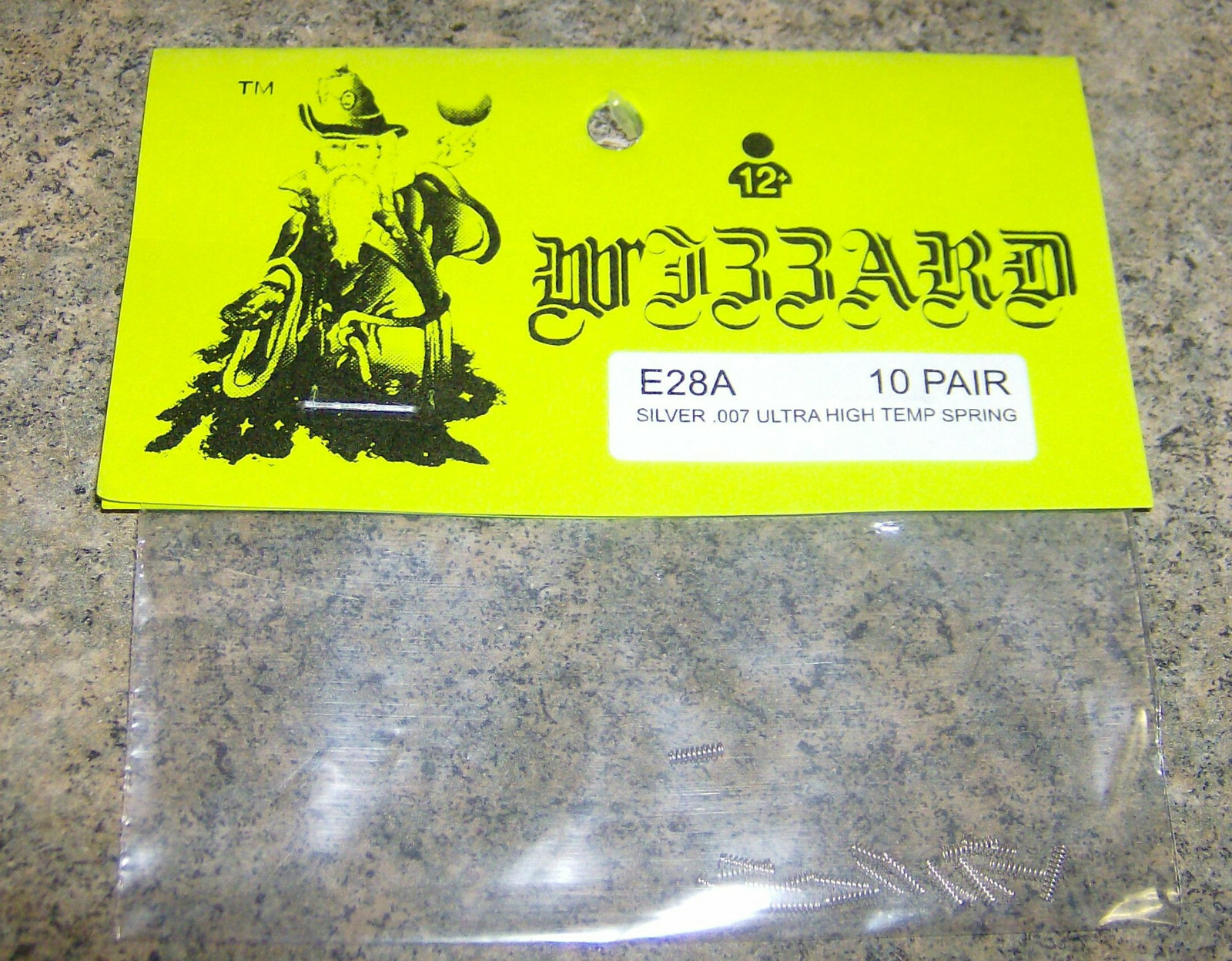 10 PAIR "NEW" WIZZARD SILVER .007 ULTRA HIGH TEMP SPRINGS (E28A) | eBay
