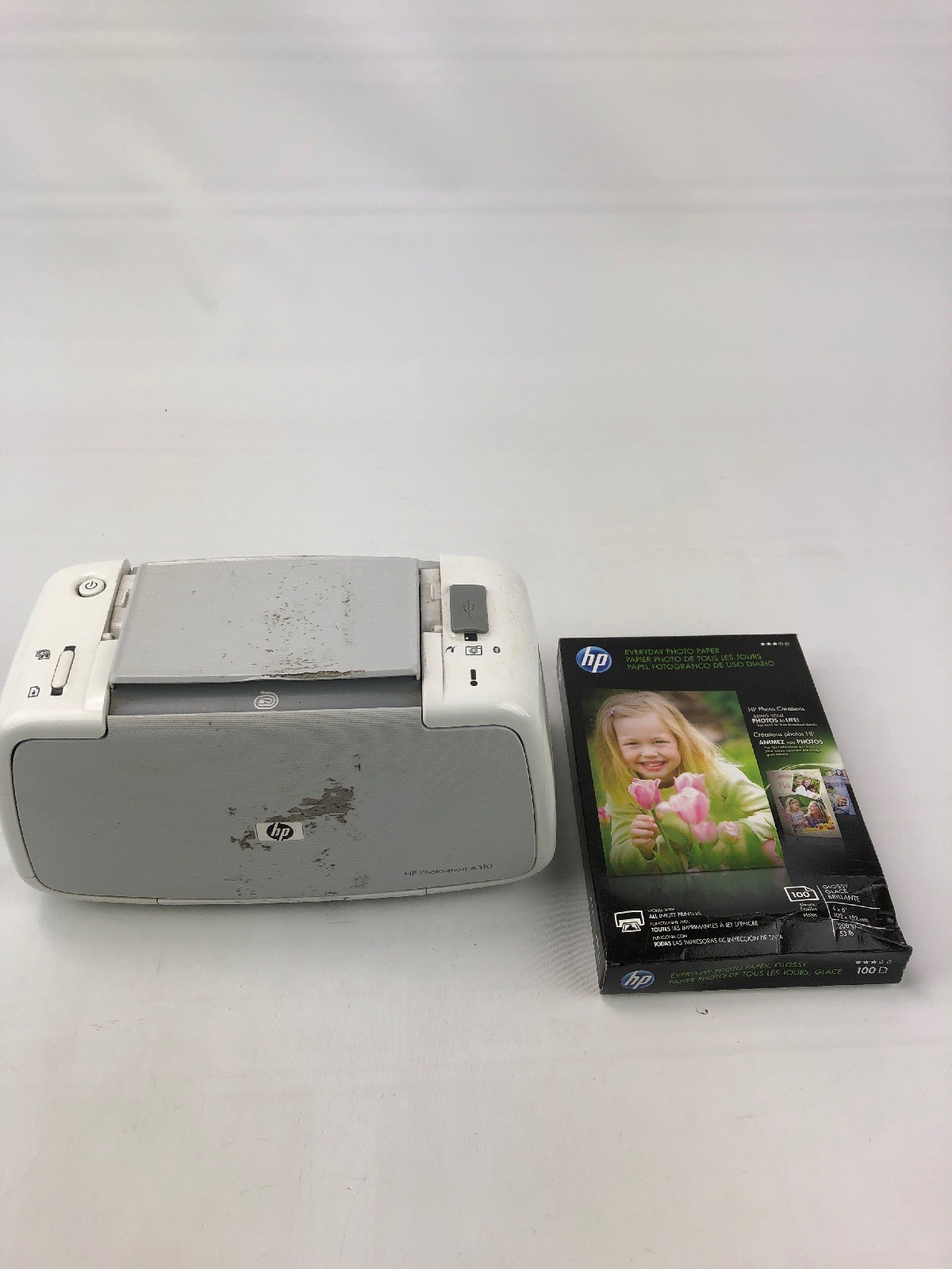 HP PHOTOSMART A310 PRINTER PRE-OWNED WITH PAPER AE4 | eBay