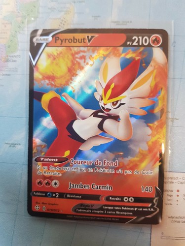 Carte Pokémon PYROBUT V 018/072 destinées radieuses neuve FR | eBay