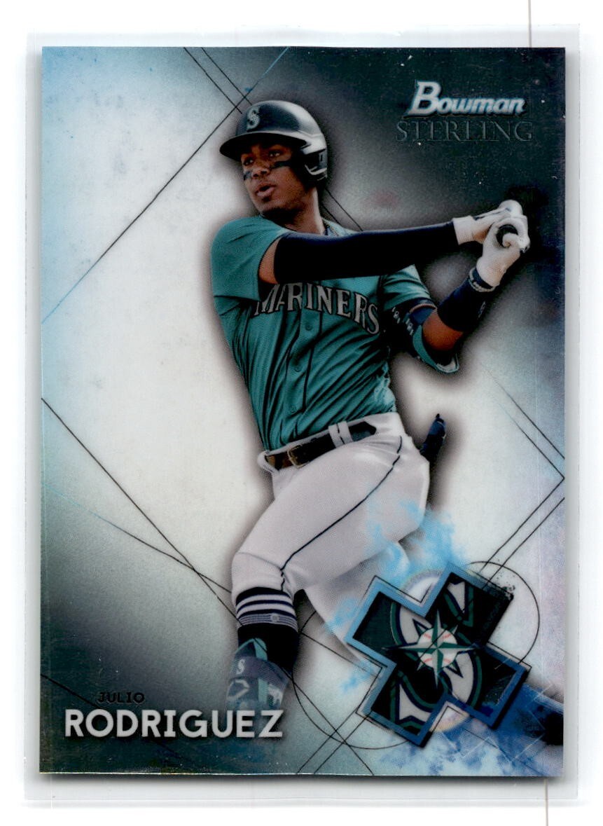 2021 Bowman Sterling Prospects Julio Rodriguez Seattle Mariners #BSP-21 ...