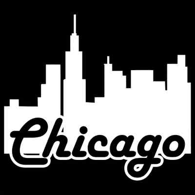 Chicago Skyline Vinyl Decal / Sticker 2(TWO) Pack | eBay