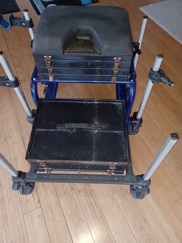 Preston Innovations Inception Station Seat Box - Graphite 5055977499062 ...