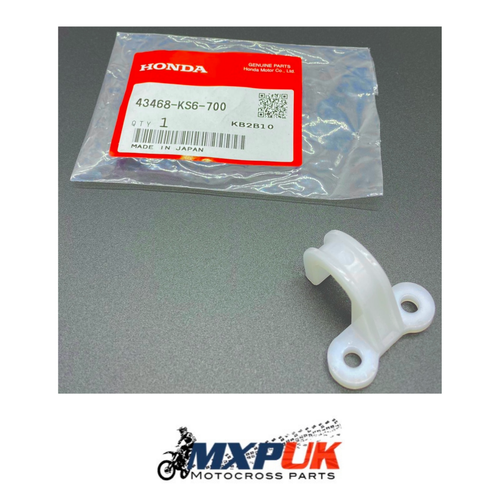 CR500 1988 REAR BRAKE HOSE GUIDE 43468-KS6-700 MXPUK HONDA 1988 CR 500 ...
