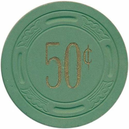 Bank Club Casino Reno Nevada 50 Cent Chip 1945 | eBay