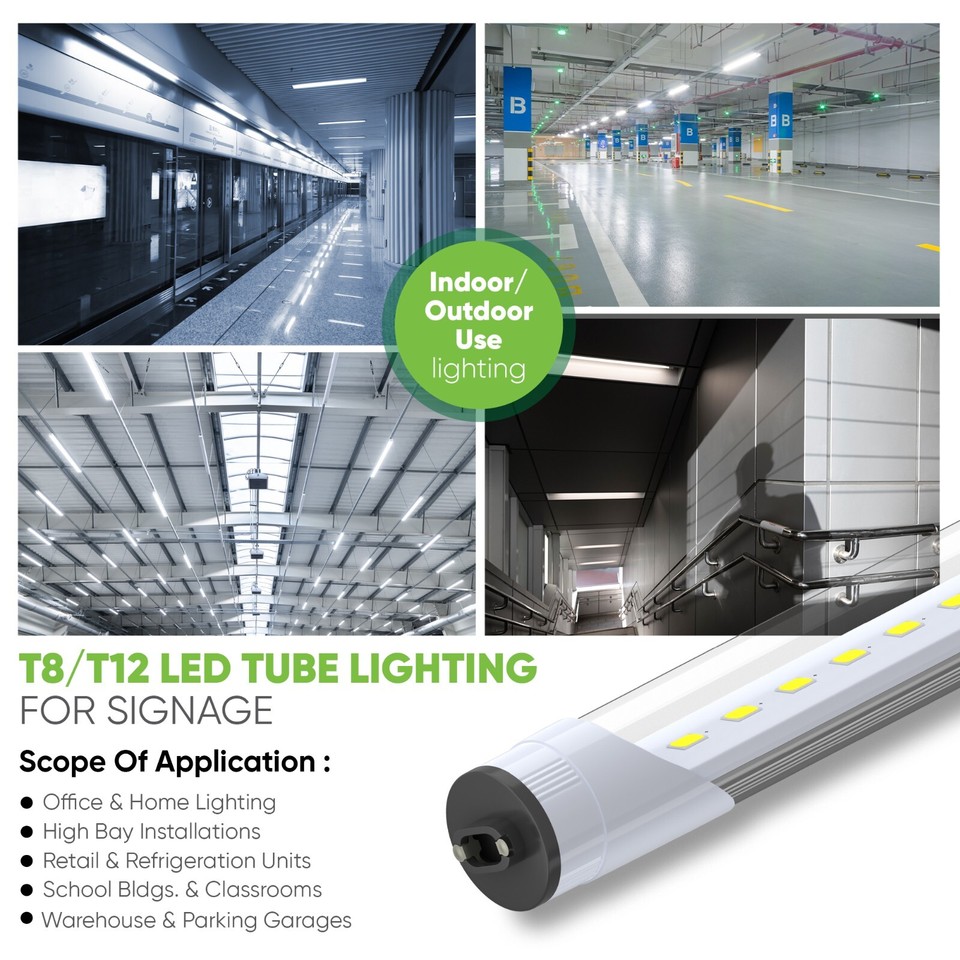 5 ft. R17D T12/HO LED Type A Plug & Play Replacement for 70/75W F60T12 ...