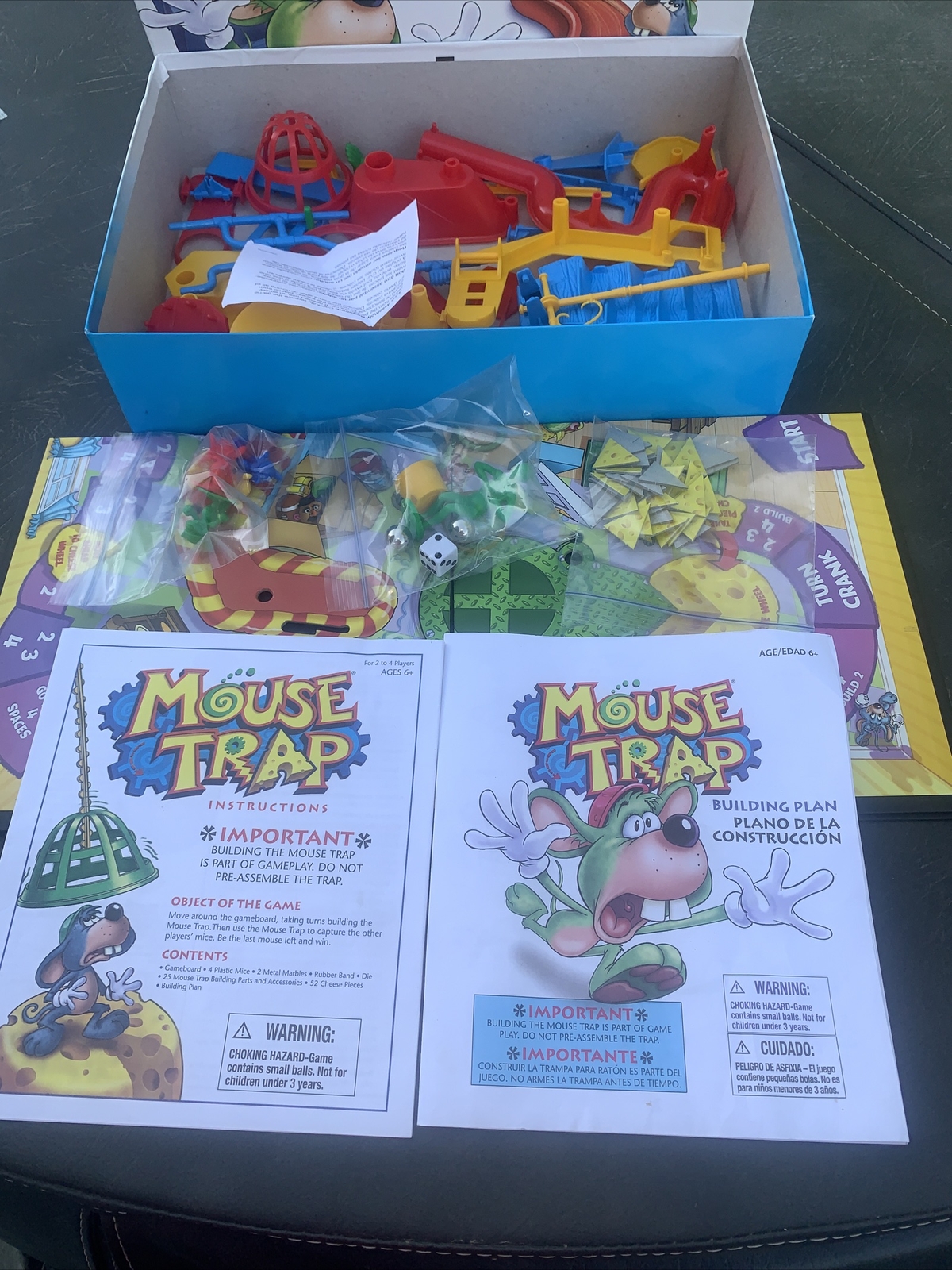 2005 Mouse Trap Board Game by Milton Bradley Complete 100% W ...