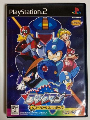 PS2 PlayStation 2 Rockman Power Battle Fighters Japanese Tested Genuine ...