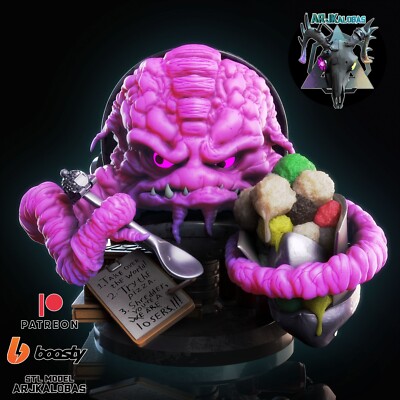 Krang Figure TMNT Marvel Resin 3d printed model kit unpainted | eBay UK