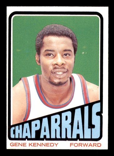 1972 Topps Basketball #208 Gene Kennedy VG *e3 | eBay