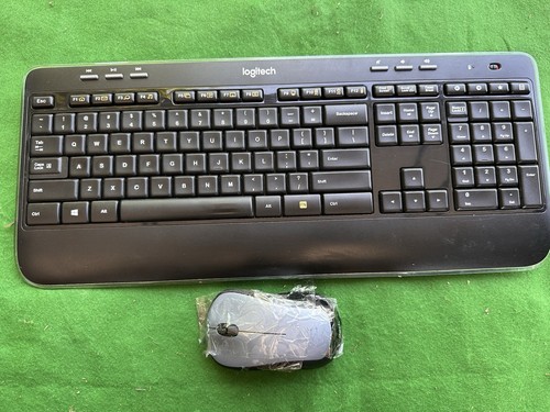 Logitech K520 Wireless Keyboard w Unifying Receiver Dongle & M310 Mouse ...