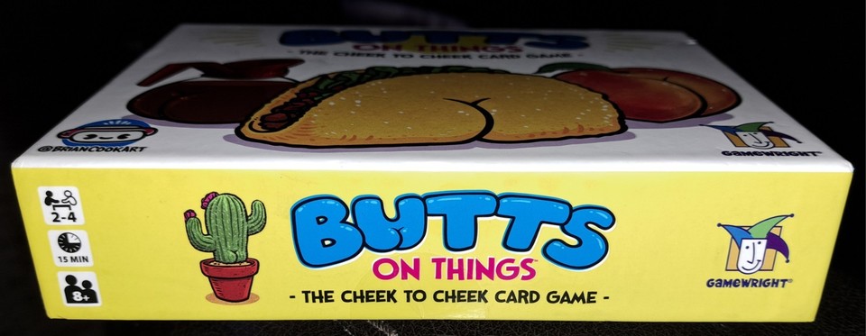 Butts on Things - The Cheek to Cheek Card Game - Unopened **Minor Box ...