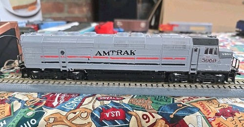 HO Scale Lima Amtrak Custom Engine Made in Italy. Tested Runs Excellent ...