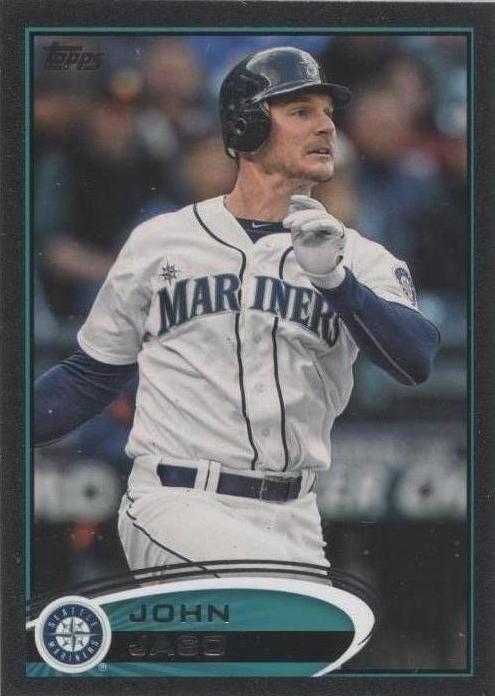 2012 Topps Update Series - John Jaso #US187 Black /61 for sale online ...