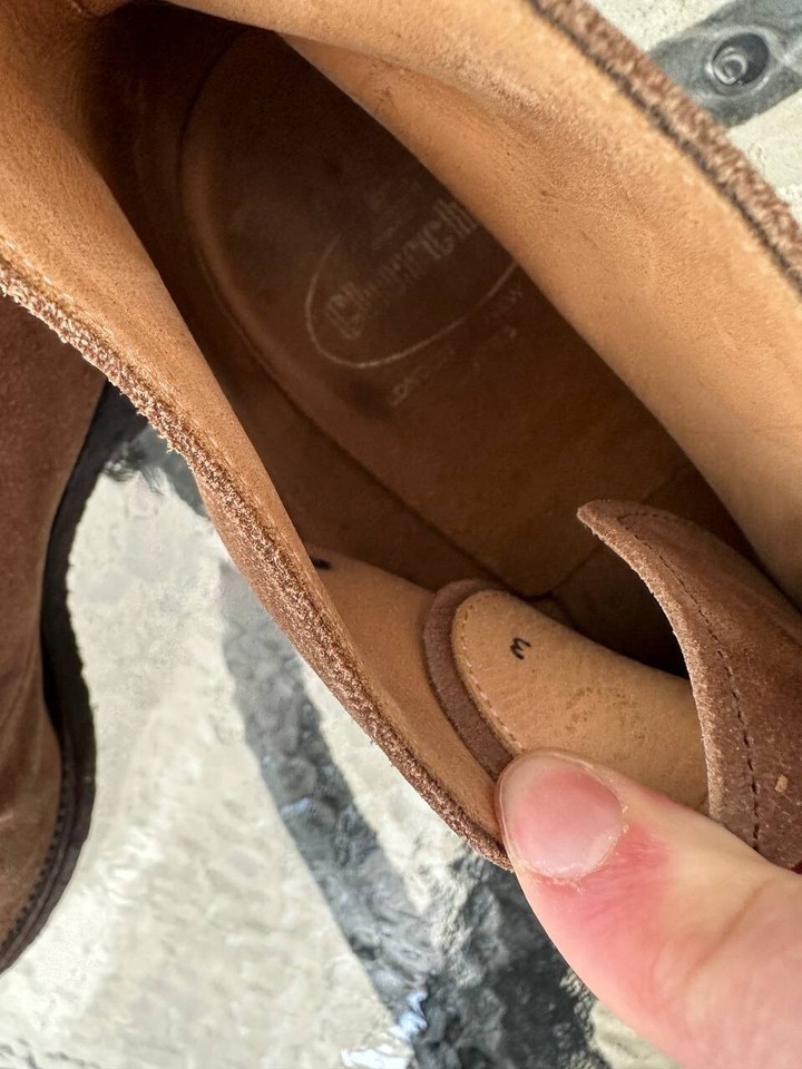 Church's Men's Jockey Brown Suede Ankle Lace-Up Boots Size 80F | eBay