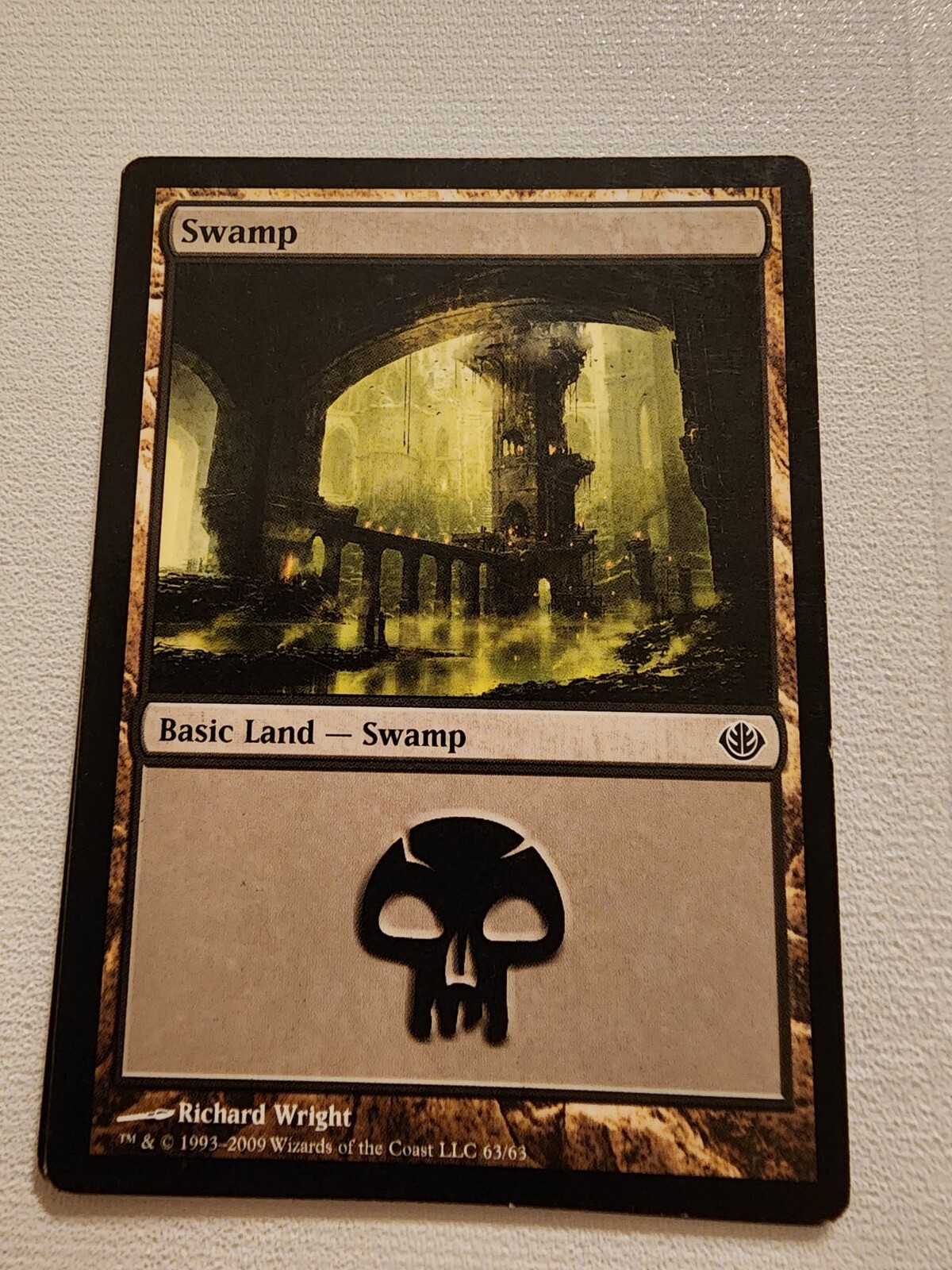 Magic The Gathering 063/063 MTG Swamp Basic Land Trading Card X4 93-09 ...