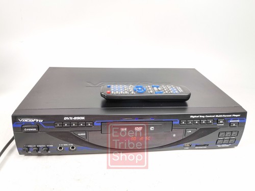 DVD Karaoke Player Vocopro DVX-890K Multi-Format Digital Key Control w ...