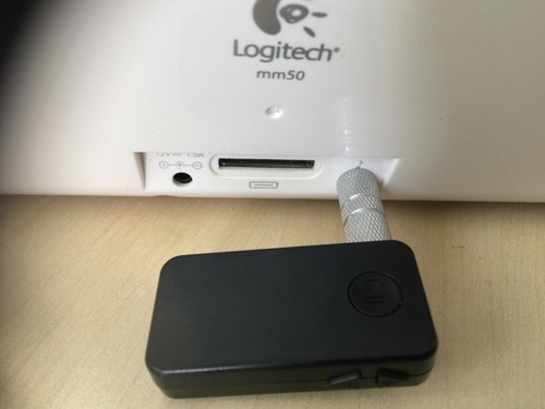 Bluetooth Receiver adapter for Logitech MM50 speaker dock Iphone ipod ...