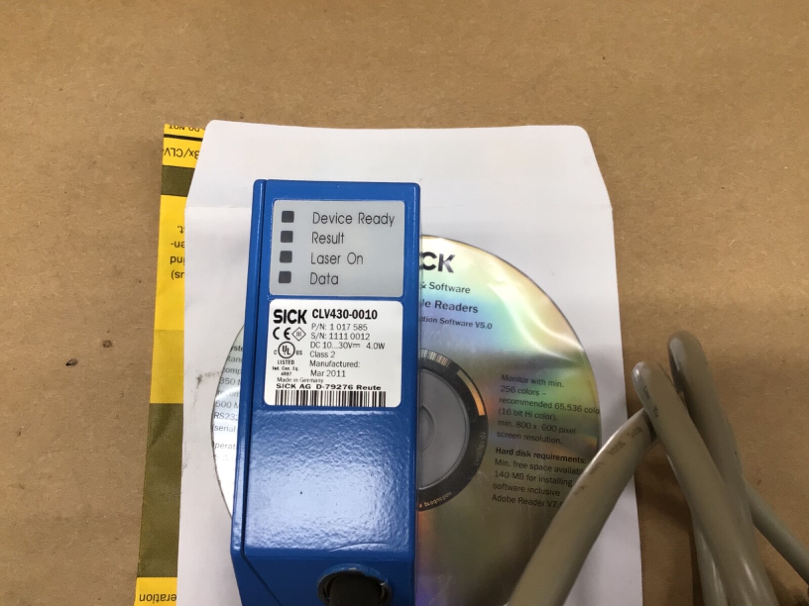 SICK Barcode Scanner CLV 430 1010s03 for sale online | eBay