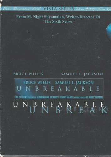 UNBREAKABLE (DVD 2001 2-Disc Set Vista Series) (D4) 786936144772| eBay
