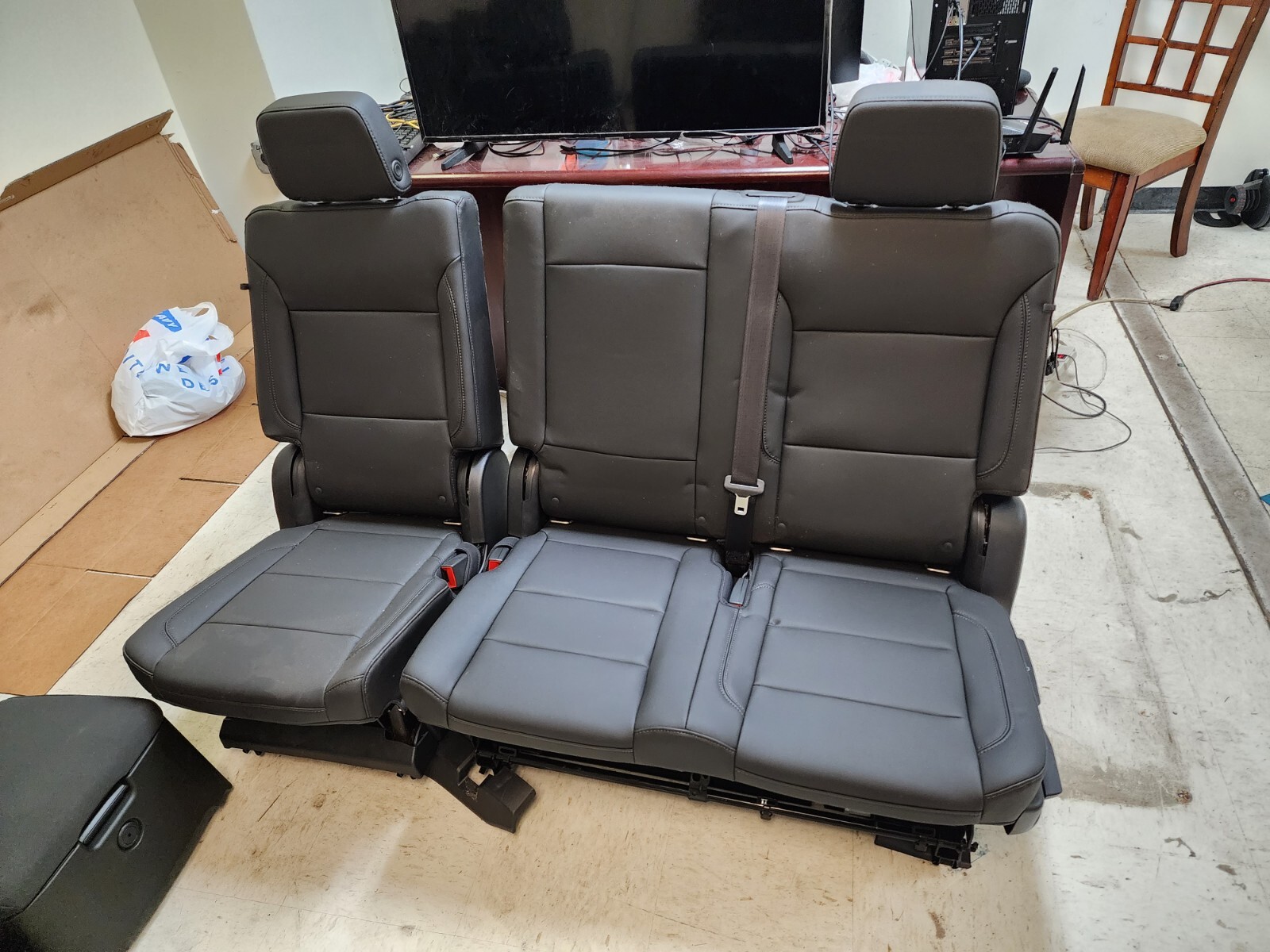 2021-2023 Chevy Tahoe Yukon Suburban Escalade 2nd Second Row Black ...