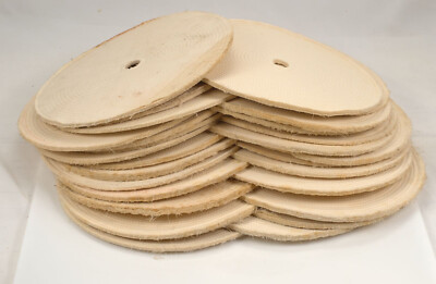 NOS 14” Sewn Cotton Buffing/Pollishing Wheels 1-1/8” ARBOR - 1/4" THICK ...