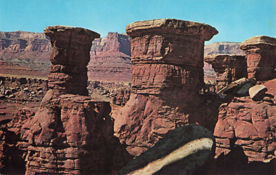 Postcard Utah Canyonlands National Park Mushroom Rocks UT | eBay