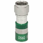 RG6 DIGICON DS6Q GREEN UNIVERSAL COAX CABLE COMPRESSION CONNECTOR 50 ...