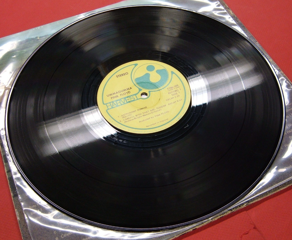Pink Floyd "UMMAGUMMA" 1975, RE Harvest STBB-388 double LP. STRONG VG+ ...
