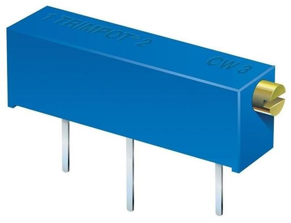 3Pcs 3006W-1-105 Trimmer Resistors - Through Hole 1M 3/4" 10% Sealed ...