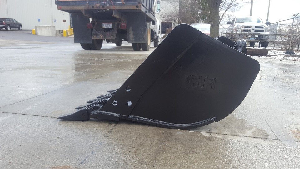 New 24" TAG Coupler Style Excavator Bucket: Fits 9-12k Machines - 1.25 ...