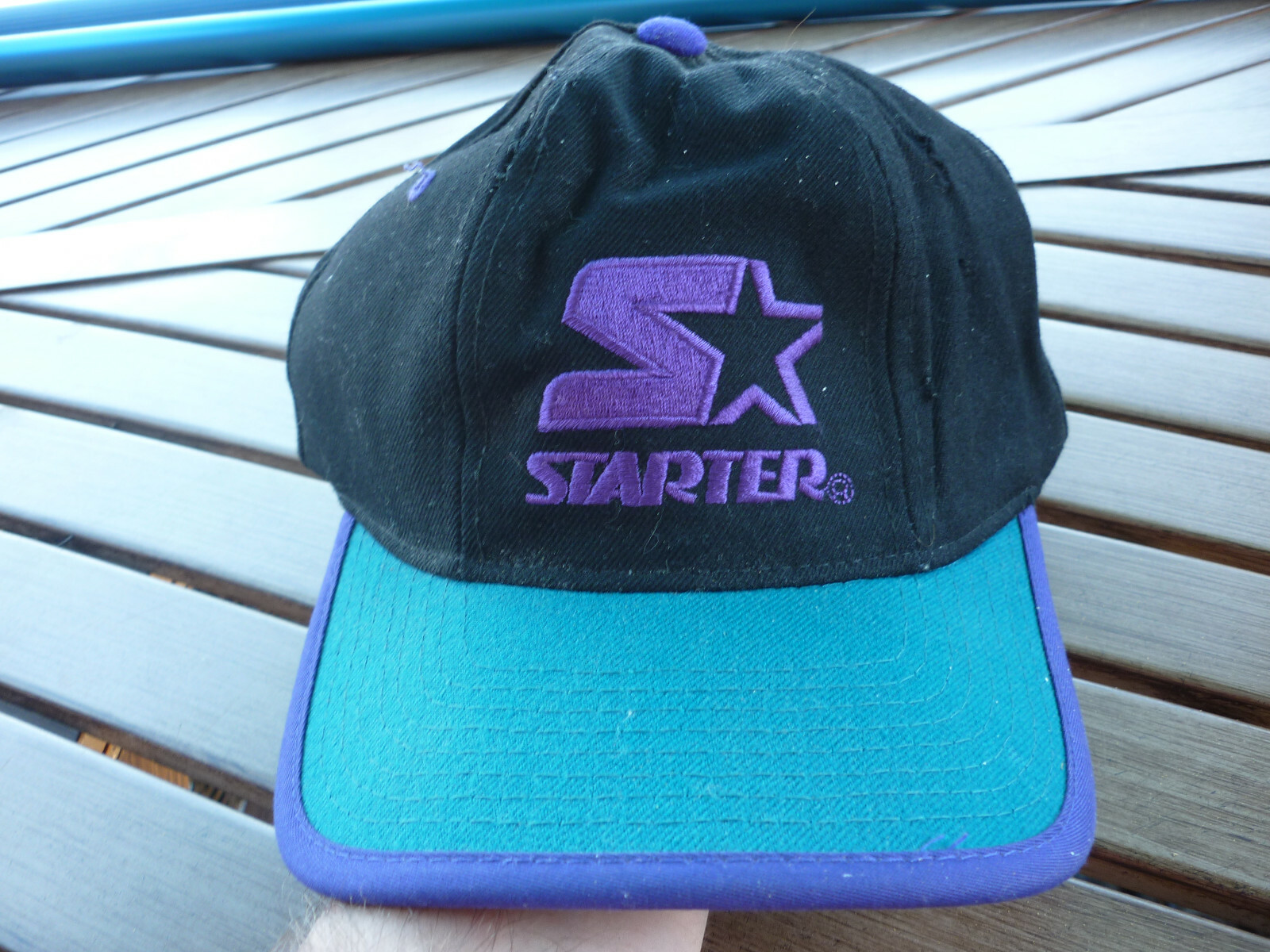 Vintage 1990s STARTER Brand "The Natural" Hip Hop Woo… - Gem