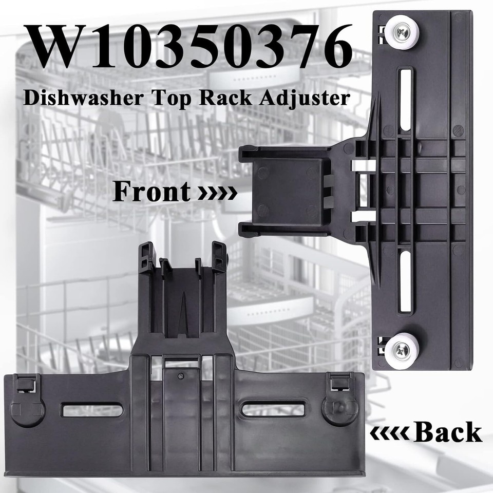 W10350376 Dishwasher Top Rack Adjuster Part Repair Kit (6pcs) fix for ...