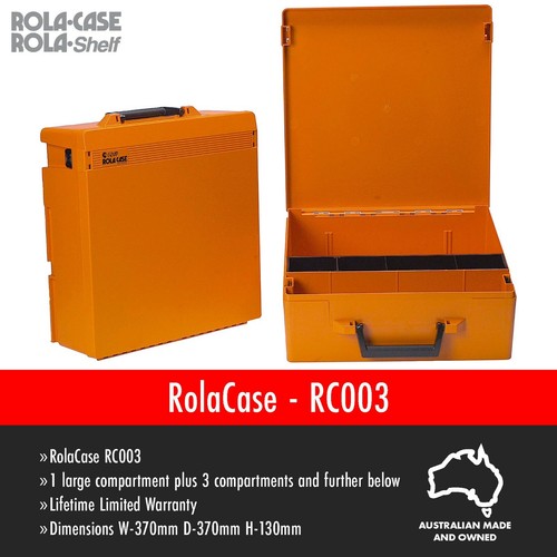 Rola Case RC003 Storage Tool Box - Organiser Van Shelving Racking ...