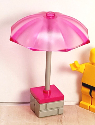 New LEGO Big Umbrella Pink Outdoor Indoor ? Pool Table Bar Pub Hot PINK ...