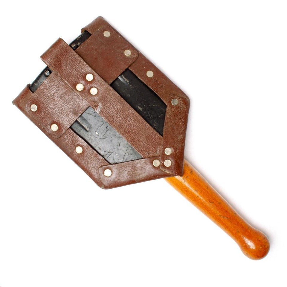 Genuine Romanian Army Folding Shovel Entrenching Tool Sapper Spade ...