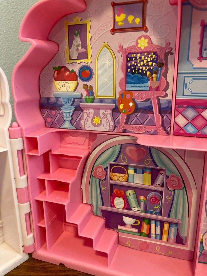 Disney Princess Little Kingdom Play'n Carry Castle Playset Carrying ...