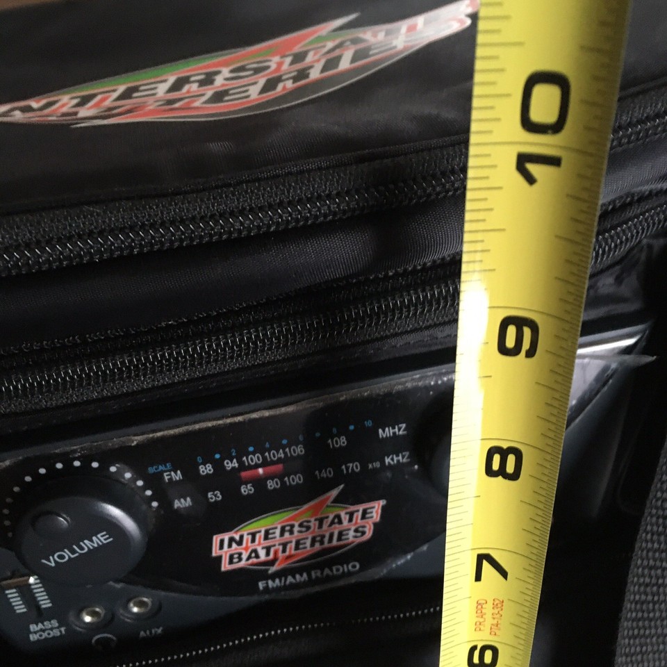 Interstate Batteries AM/FM Radio Sports Insulated 18" Cooled Bag Duffle ...